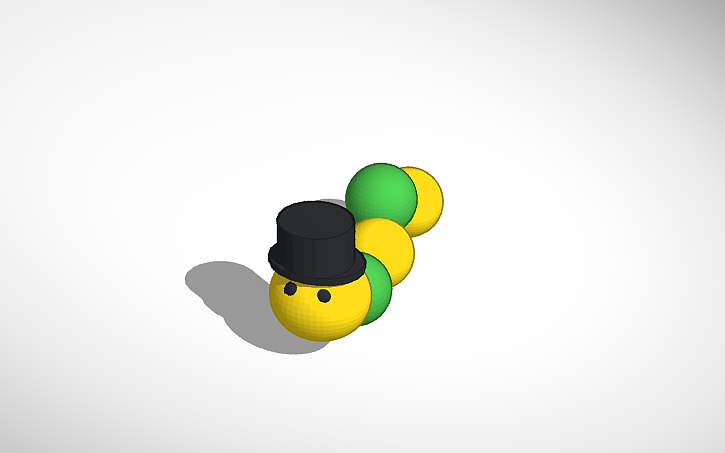 3D design Worm | Tinkercad