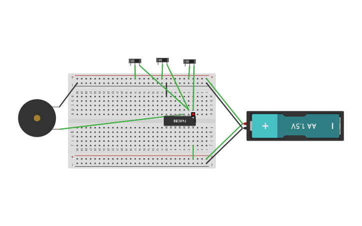 Circuit Design Task 1 Q1 Tinkercad