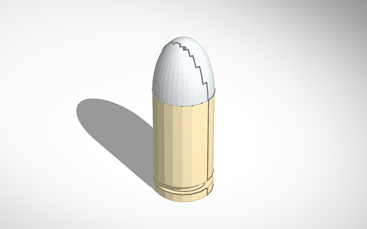 3D design Bullet | Tinkercad