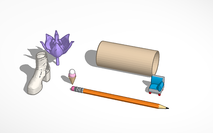 3D design test to see cool stuff! | Tinkercad