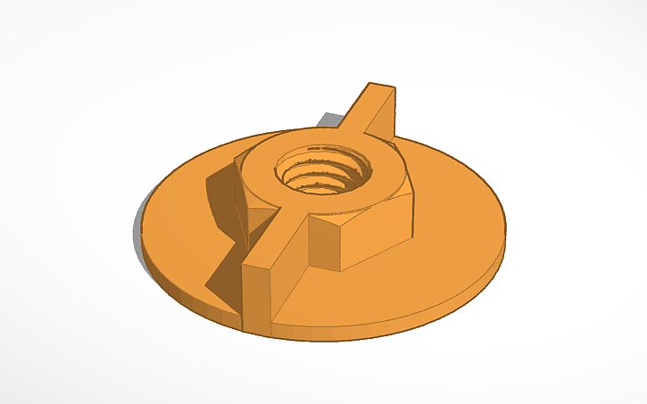 3D design Propeller Nut - Tinkercad