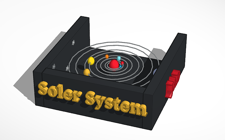 3D design Solar System - Tinkercad