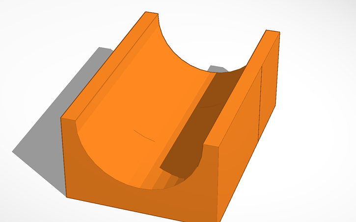 3D design 3x2 Marble run element for Duplo/Hubelino - Tinkercad