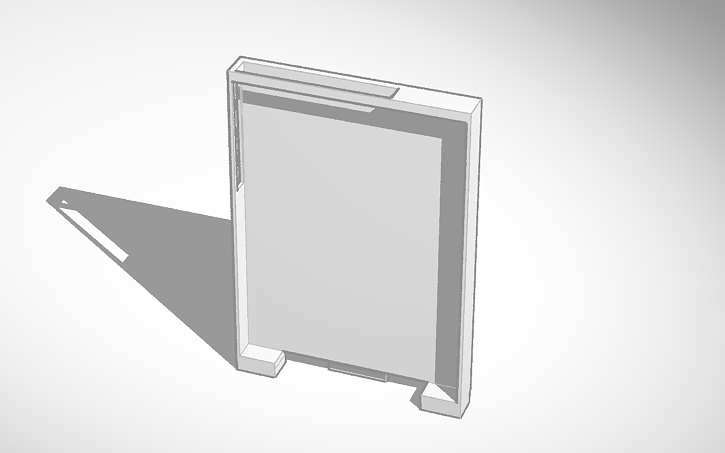 3D design IPHONE Stand - Tinkercad