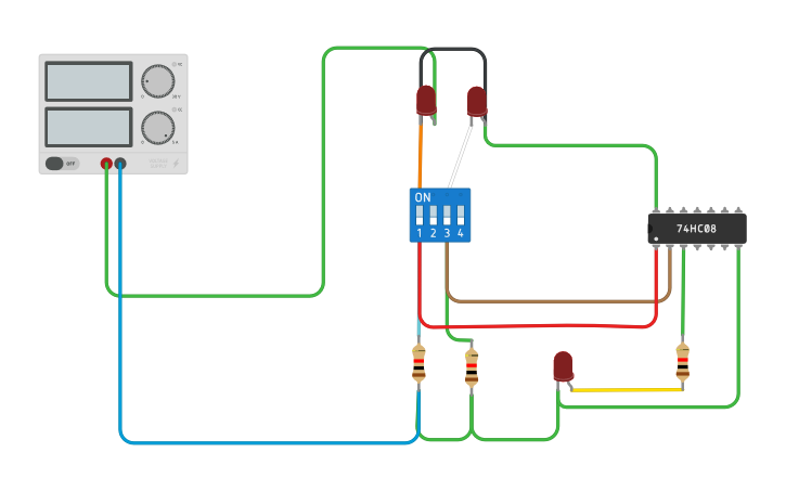 Circuit design diagrama 2 | Tinkercad