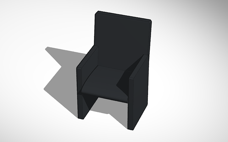 3D design Chair | Tinkercad