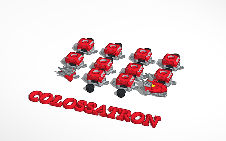 3D design Colossatron - Tinkercad