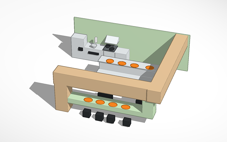 3D design Kitchen (Pedro Otaegi) | Tinkercad