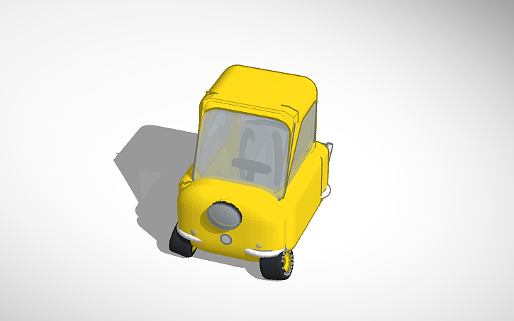 3D design Stanced Peel P50 - Tinkercad
