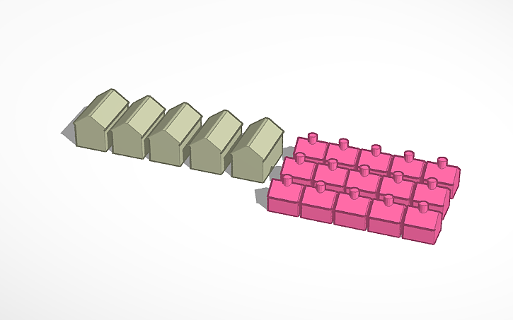 3D design Monopoly Pieces - Tinkercad