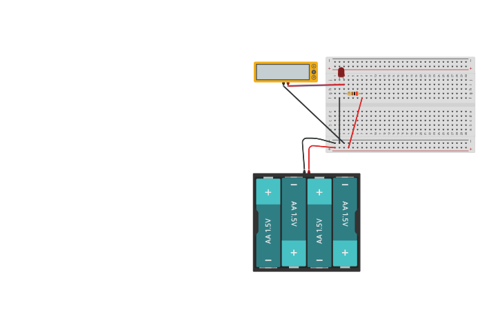 Circuit design Encender un led - Tinkercad
