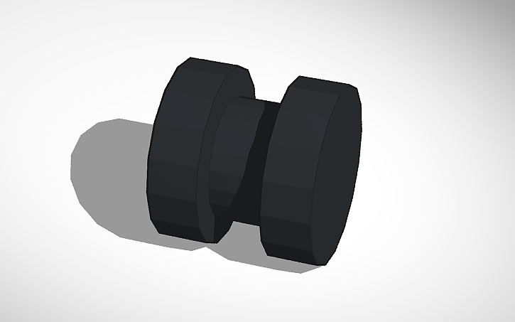 3D design Wheel - Tinkercad