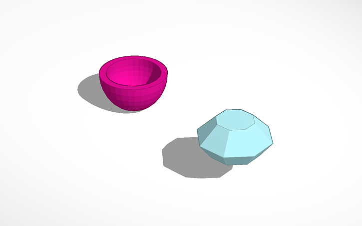 3D design jewelry box - Tinkercad