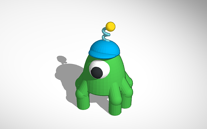 3D design Bleep-Blob the Alien! | Tinkercad