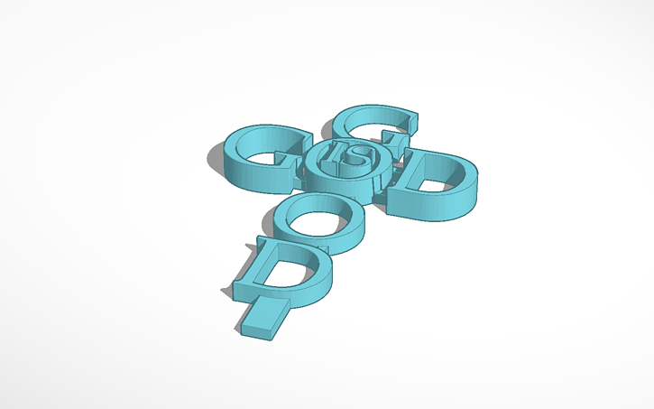 3D design God is Good | Tinkercad