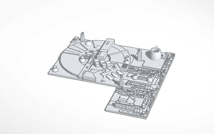 3D design death_star_surface_panel 1&2 | Tinkercad