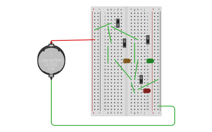 Circuit design crocodile 5 | Tinkercad