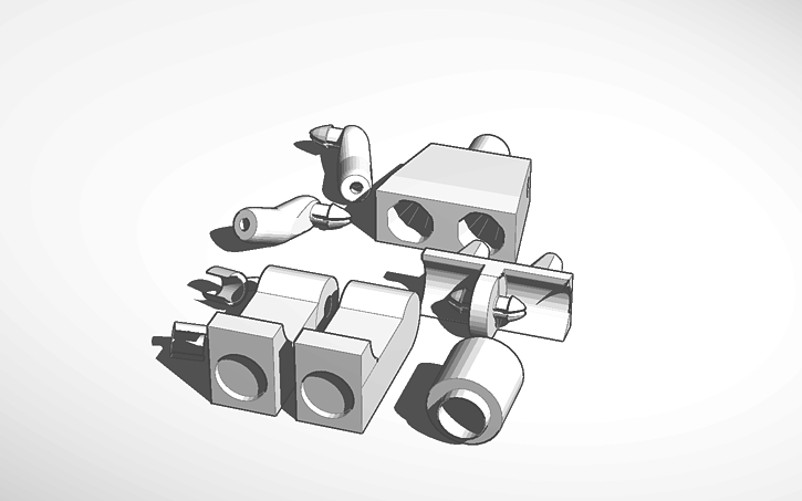 3D design Copy of lego man broken | Tinkercad