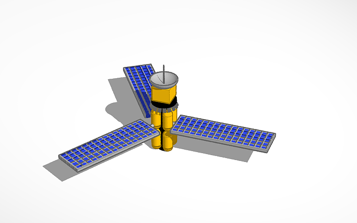 3D design satellite - Tinkercad