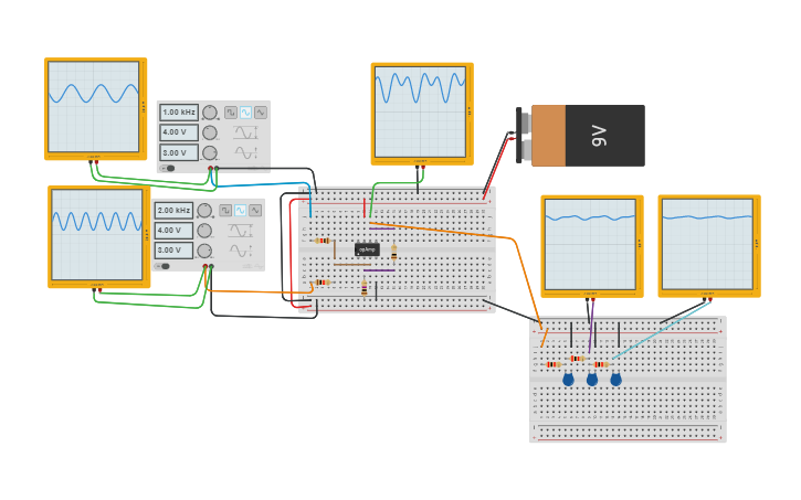 Circuit design Lab 1 Harshil Desai | Tinkercad