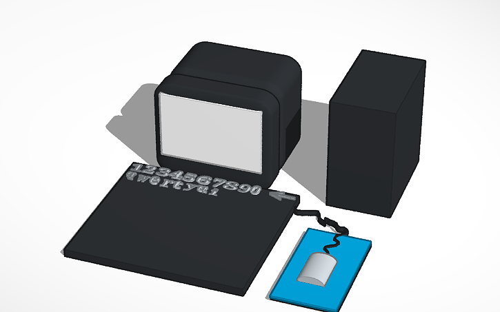 3D design computer - Tinkercad