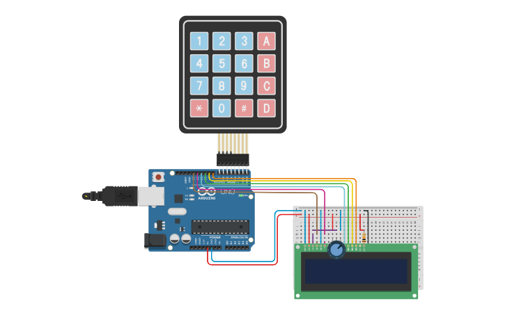Circuit Design Final Assessment 2 Arduino Calculator Tinkercad