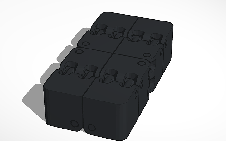 3D design Infinity Cube - Tinkercad