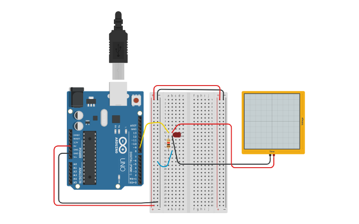 Circuit design Fade - Tinkercad