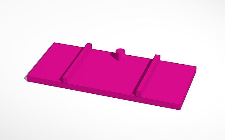 3D design Ruler > T Square Attachment - Tinkercad