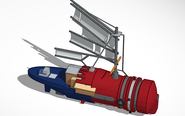 3D design boat from changing tides | Tinkercad