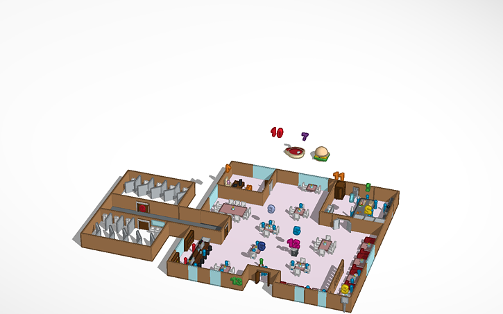 3D design Cell Restaurant | Tinkercad