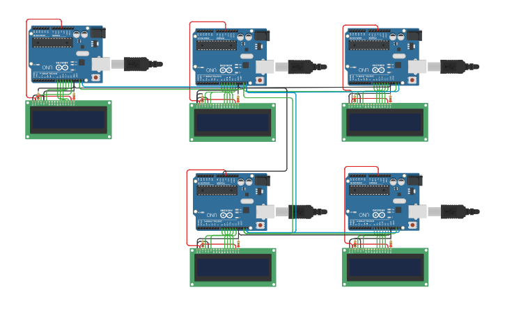 Circuit design I2C SCANNER w LCD Multiple Devices - Tinkercad Circuit design I2C SCANNER w LCD Multiple Devices - Tinkercad