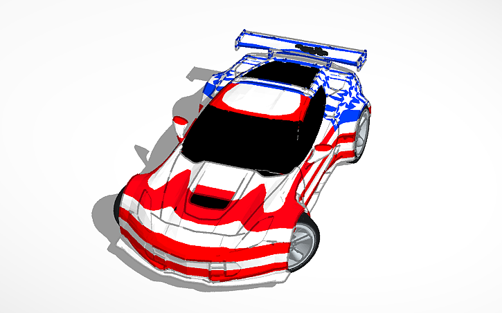 3d Design Custom C7 Corvette Tinkercad