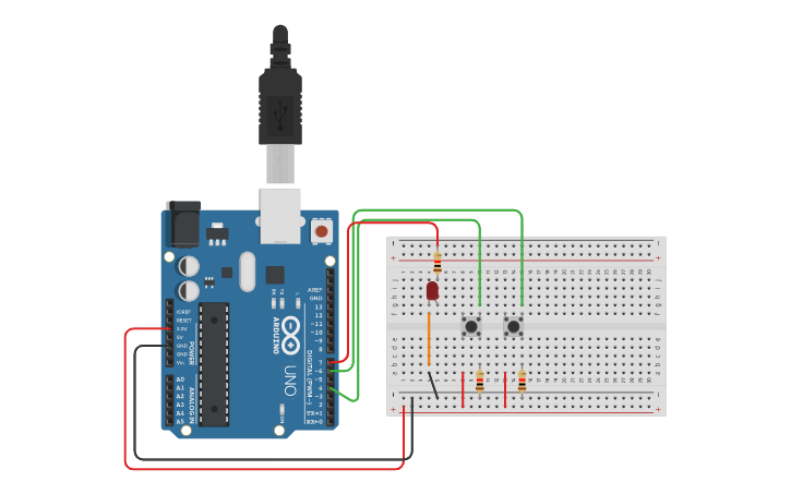 Circuit design TP2 - Tinkercad