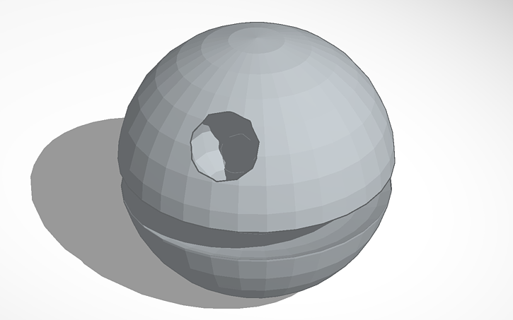 3D design Death Star | Tinkercad