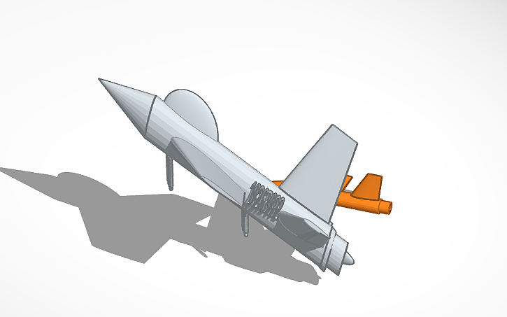 3D design Jet - Tinkercad