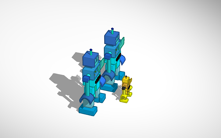 3D design Storage Robot Delta - Tinkercad