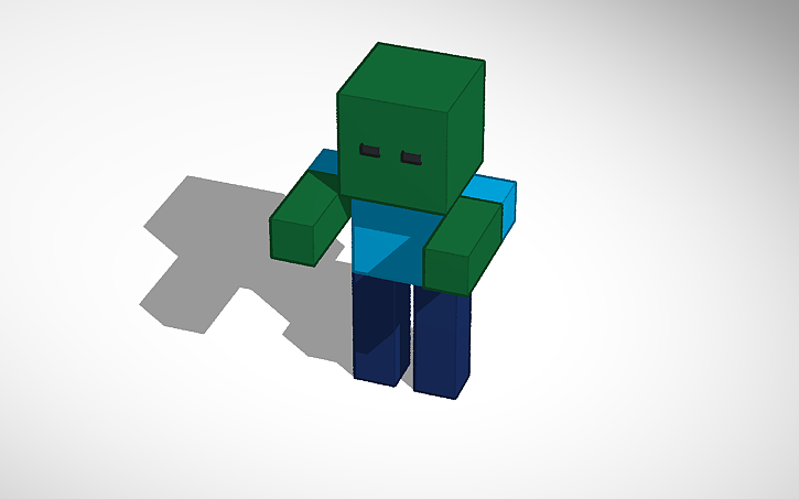 3D design Zombie Titan - Tinkercad