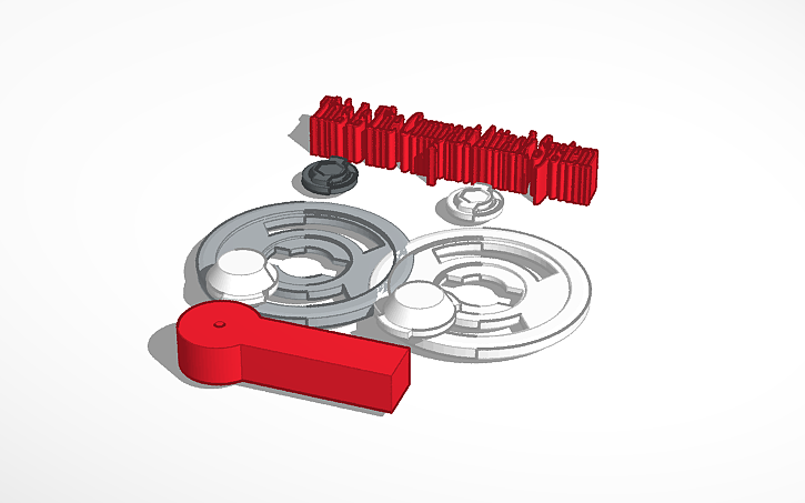 3D design Beyblade:Compact Attack template | Tinkercad