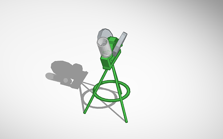 3D design Pitching Machine SIMLAB - Tinkercad