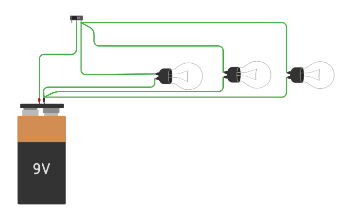 Circuit design Circuito en PARALELO | Tinkercad