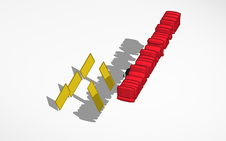 3D design Jacknoham blob parkour level - Tinkercad