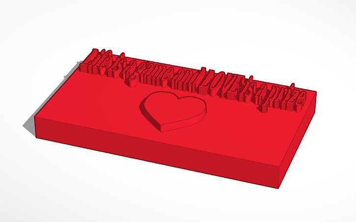 3D design Wedding - Tinkercad