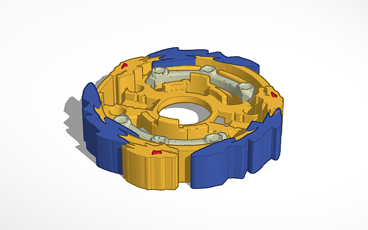 3D design Wizard fafnir(draco beyblade) | Tinkercad