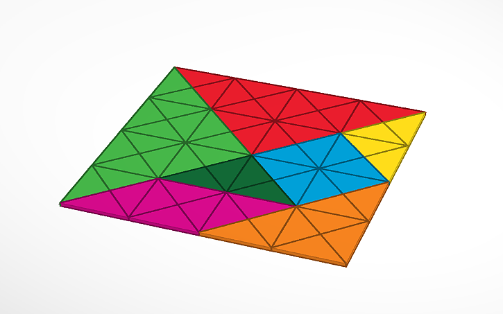 3D design Base Tangram | Tinkercad