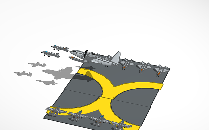 3D design US Air Force - Tinkercad