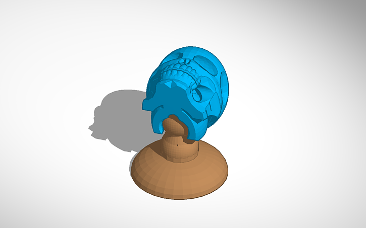 3D design Head stand - Tinkercad