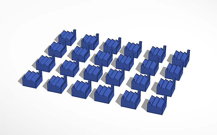 3D design Monopoly City Single Block - Set - Tinkercad