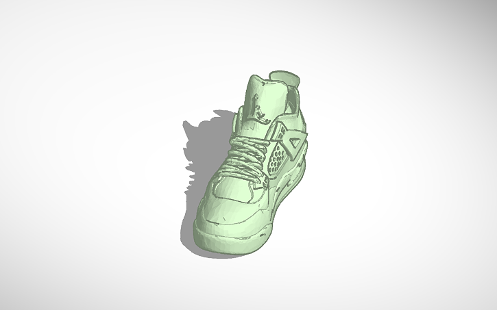 3D design shoe - Tinkercad