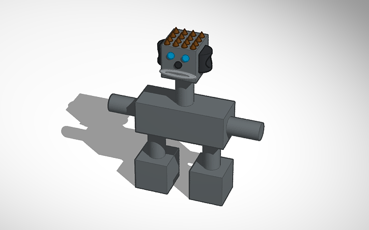 3D design BlockBot 2 | Tinkercad